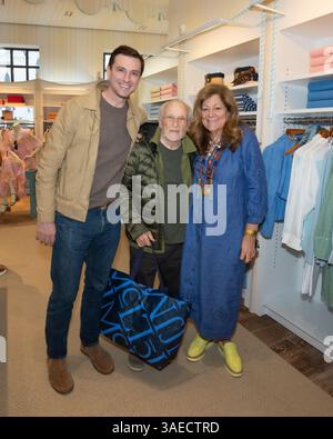 Josh Bell, Stan Herman and Fern Mallis attends the American Heart ...