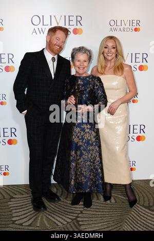 Imelda Staunton, with presenters Jesse Tyler Ferguson and Jane ...