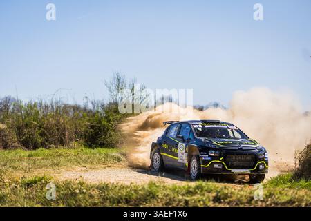 SARRAZIN Pablo, ROCHE Yannick, Citroën C3 Rally2, Sarrazin Motorsport ...