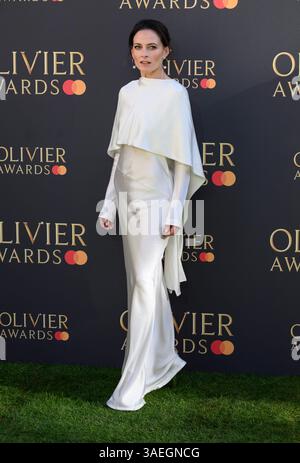 Lara Pulver at the Olivier Awards 2025, Royal Albert Hall, Kensington ...