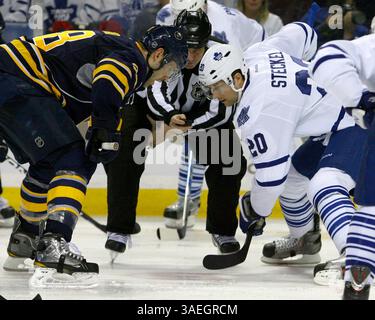 Toronto Maple Leafs center David Kampf (64) and Steven Lorentz (18) are ...