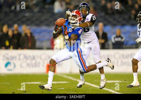 Louisiana Tech wide receiver Devin Gandy (1) carries for a touchdown in ...