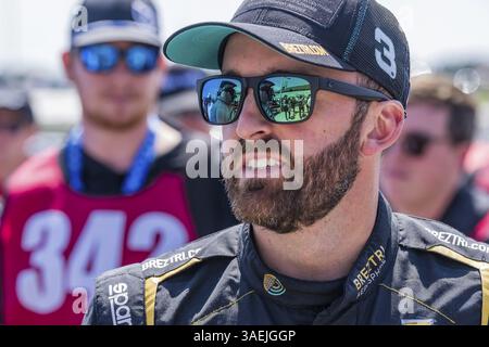 Austin Dillon before a NASCAR Cup Series auto race, Sunday, May 31 ...