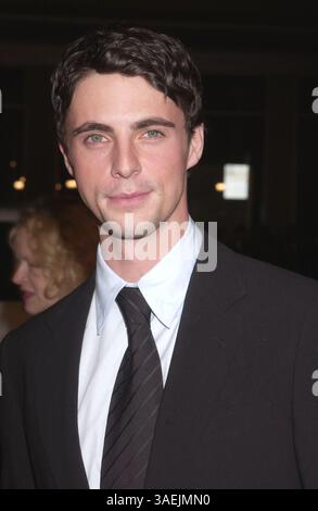 Jan 07, 2004; Los Angeles, CA, USA; Actor MATTHEW GOODE at the 'Chasing ...