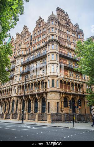 The facade on Hotel Principal on Russell Square, Bloomsbury, Camden ...