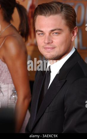 Leonardo DiCaprio arriving at the 11th annual Screen Actors Guild ...
