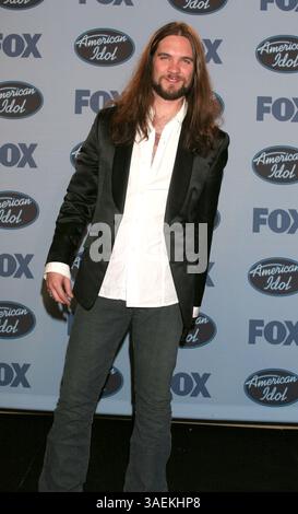 "American Idol" runner-up Bo Bice, from Helena, Ala., sings one of his ...