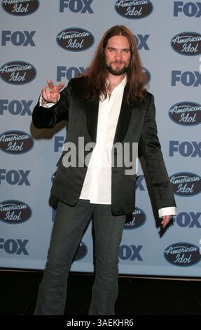 "American Idol" runner-up Bo Bice, from Helena, Ala., sings one of his ...