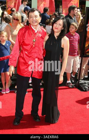 James Hong & Daughter April at the Los Angeles Premiere of "Kung Fu ...