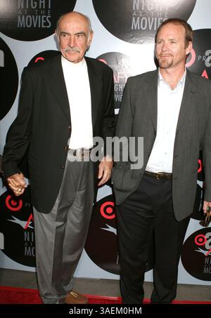 Actor Sean Connery with son Jason Connery and wife Diane Cilento at ...