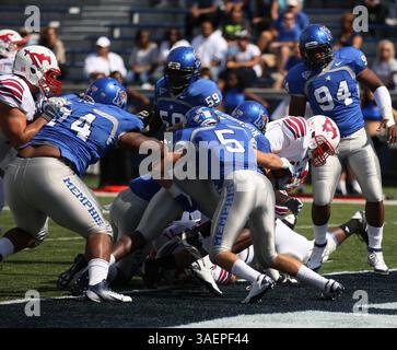 September 24, 2011: Southern Methodist Mustangs quarterback J.J ...