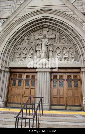 Madeleine Cathedral, Roman Catholic Church in Salt Lake City, Utah, USA ...