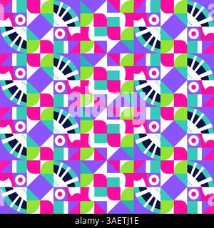 Seamless triangle pattern for surface pattern and print. High quality ...