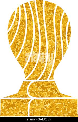Coffee tamper drawing in gold color style Stock Vector Image & Art - Alamy