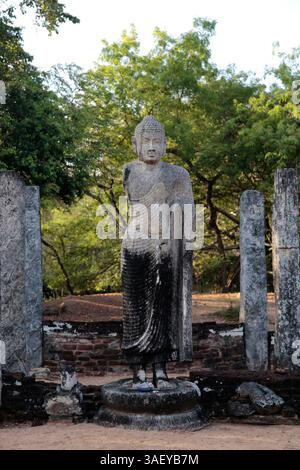 Sri Lanka. Polonnaruwa. Atadage "House of the Eight Relics". First ...