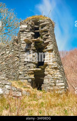 Dun Troddan Glenelg Scotland the 2000 years old iron-age broch the ...
