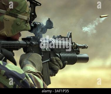 RODRIGUEZ LIVE FIRE COMPLEX, Republic of Korea -- A tank crew with 1st ...