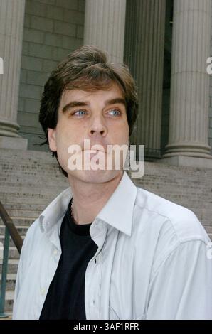 Jul 19, 2005; Manhattan, NY, USA; 'Preppy Killer' ROBERT CHAMBERS exits ...