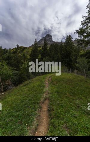 Breathtaking Alpine Hike in the Gitschen Region Stock Photo - Alamy