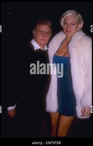 TONY CURTIS and JILL VANDEN BERG sre shown together in a photo taken in ...