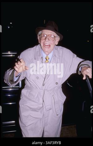Hollywood, CA, USA; Comedian MILTON BERLE and son BILL BERLE are shown ...