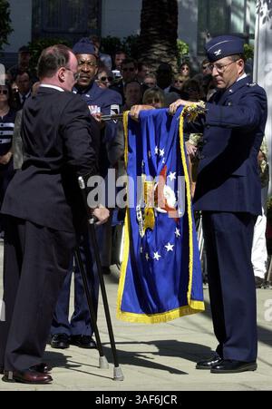 The flag of the 77th Air Base Wing, McClellan AFB, was retired in ...