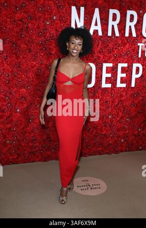 April 7, 2025: TSEHAY HAWKINS attends the Sydney Premiere of 'The ...