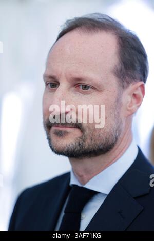 Bergen 20250407. Crown Prince Haakon attends the One Ocean Summit in ...