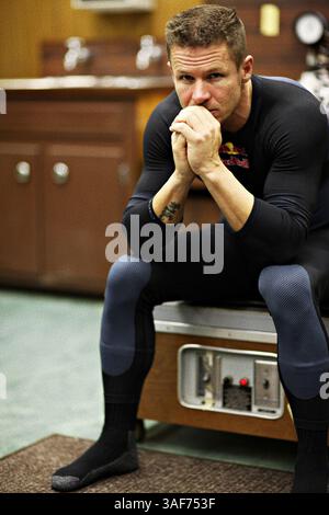 March 15, 2012 - Roswell, New Mexico, U.S. - Pilot FELIX BAUMGARTNER of ...