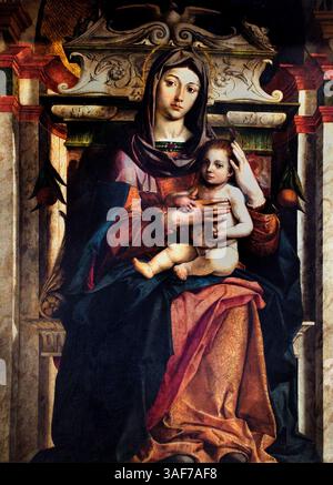 The Virgin and Child by Bartolomeo Montagna Italian Italy 1455 -1523 ...