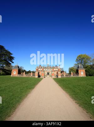 Hanbury hall, Hanbury, Droitwich spa, Worcestershire, England, UK Stock ...