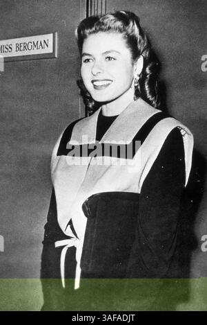 Ingrid Bergman Film Notorious (USA 1964) Characters: Alicia Huberman ...