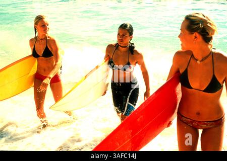 MICHELLE RODRIGUEZ, KATE BOSWORTH, SANOE LAKE, BLUE CRUSH, 2002 Stock Photo - Alamy