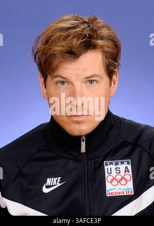 Cross country skier Kris Freeman poses for a portrait at the 2010 ...