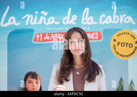 Ana Asensio attended 'La niña de la Cabra' Photocall at Cine Golem on ...
