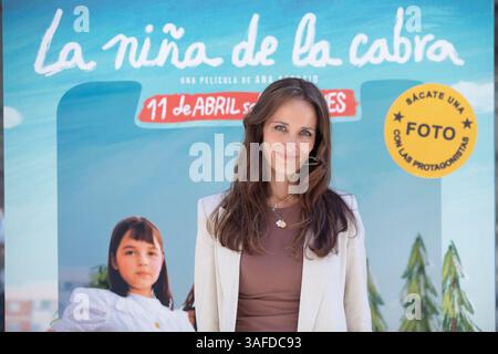 Ana Asensio attended 'La niña de la Cabra' Photocall at Cine Golem on ...