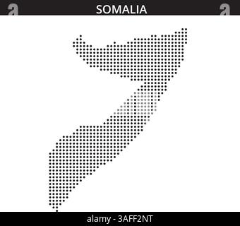 map of Somalia and location on Africa map. Vector illustration Stock ...