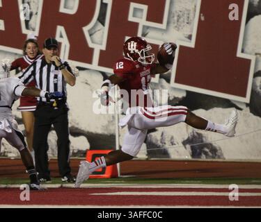 BLOOMINGTON, INDIANA – SEPTEMBER 12: Indiana Hoosiers quarterback ...