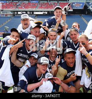 MAY 27 2012 Dowling Golden Lions midfielder Danny Abbene (3) and ...