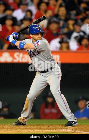 Texas Rangers center fielder Craig Gentry (23) slides safely at home ...