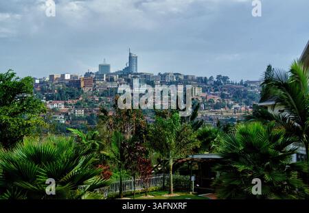A view of downtown Kigali during travel in Kigali Rwanda Africa(Credit ...