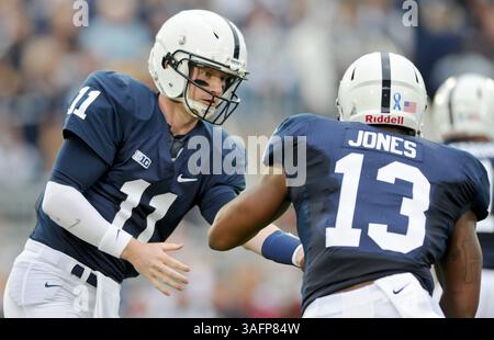 UNIVERSITY PARK, PA - SEPTEMBER 13: Villanova Wildcats Running Back ...