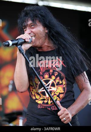 July 13, 2012 - Tampa, Florida, U.S - Lead Singer JOEY BELLADONNA of ...