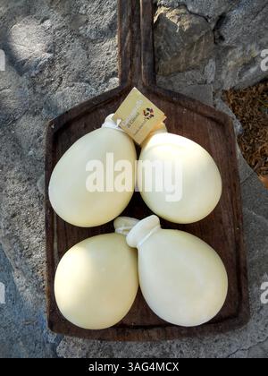 Italy Calabria Cheese "Caciocavallo" of Ciminà Stock Photo - Alamy
