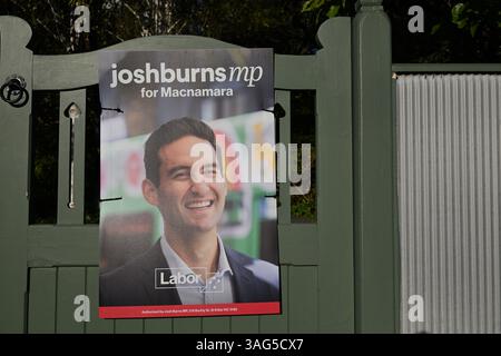Labor member for Macnamara Josh Burns speaks on the condolence motion ...