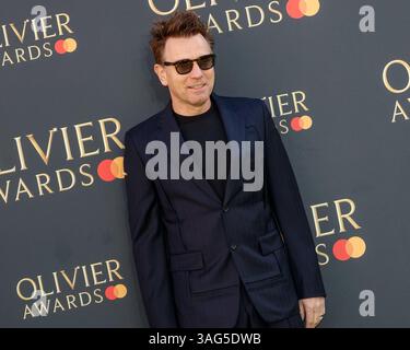 Ewan McGregor attends the 2025 Olivier Awards with Mastercard, at the ...