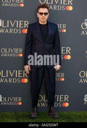 Ewan McGregor attends the 2025 Olivier Awards with Mastercard, at the ...