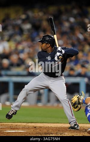 Atlanta Braves center fielder Michael Harris II can't catch a double ...