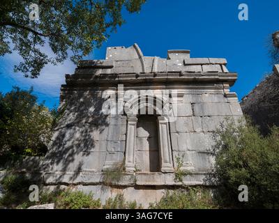 The ancient ruins of Termessos. Important ancient landmarks of Turkey ...