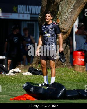 Deon Slabbert of the Hollywoodbets Sharks during the Hollywoodbets ...